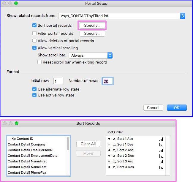 Fm Sql Portal Filter Dynamic Sort Filemakerhacks